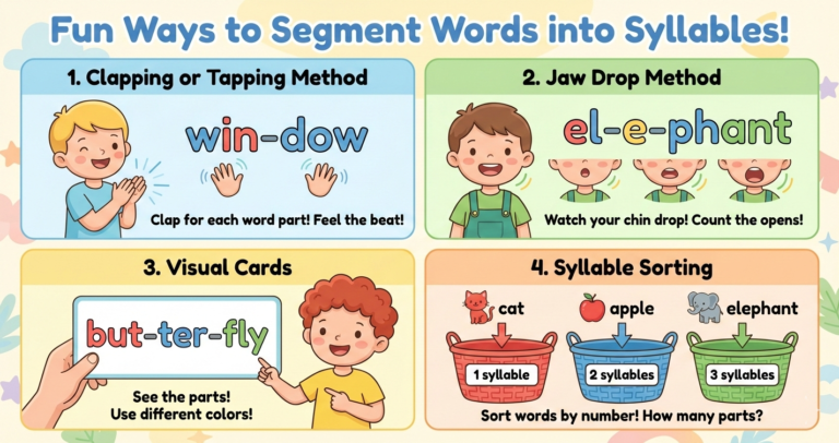 Segmenting Syllables: A Complete Guide for Early Readers - Animated Ideas