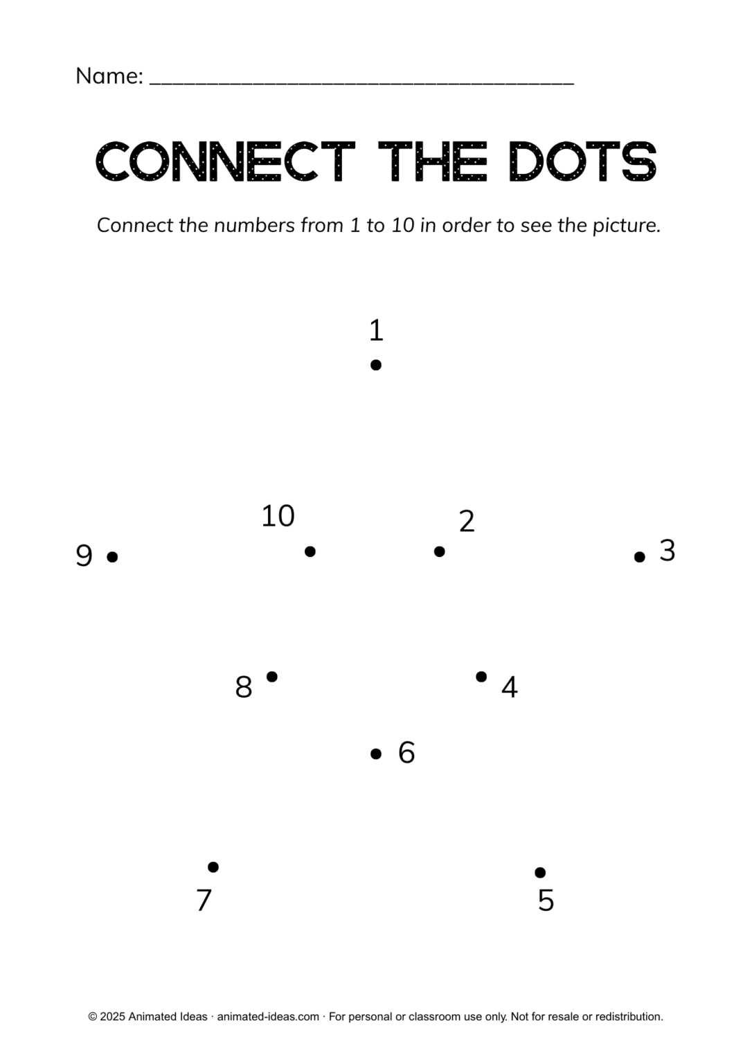 Math Worksheets for Kids – Trace, Match, Read, Write & Connect ...