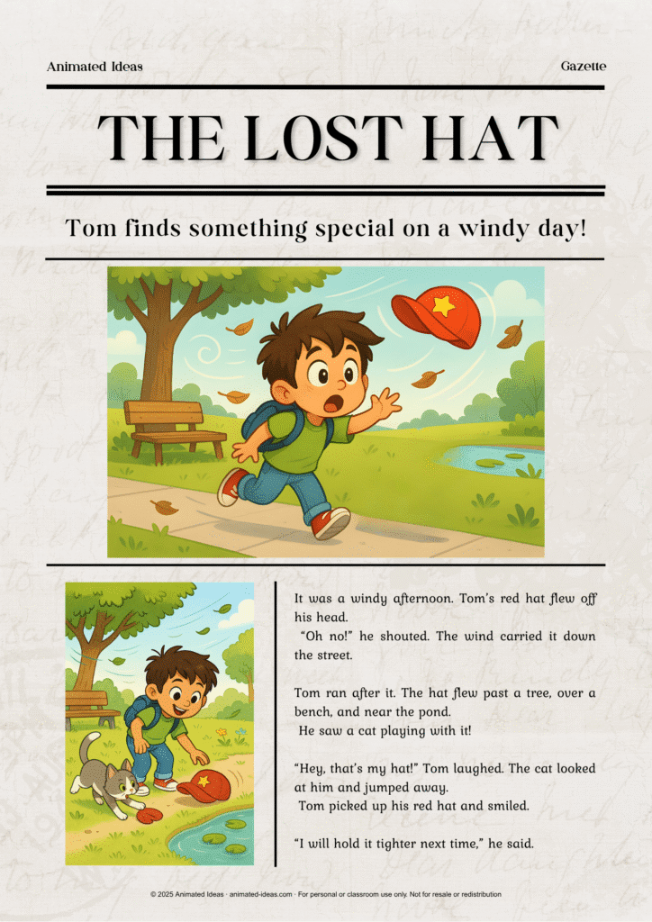 The Lost Hat Gazette - Animated Ideas