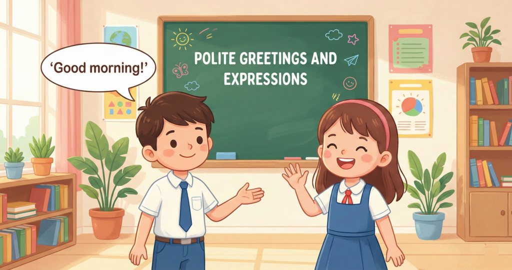 Polite Greetings and Expressions - Animated Ideas