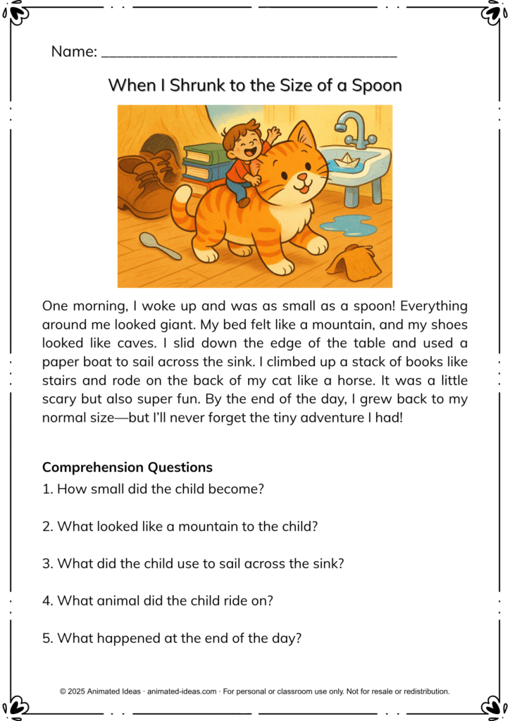 Onset and Rime Worksheets for Grade 2 - Animated Ideas