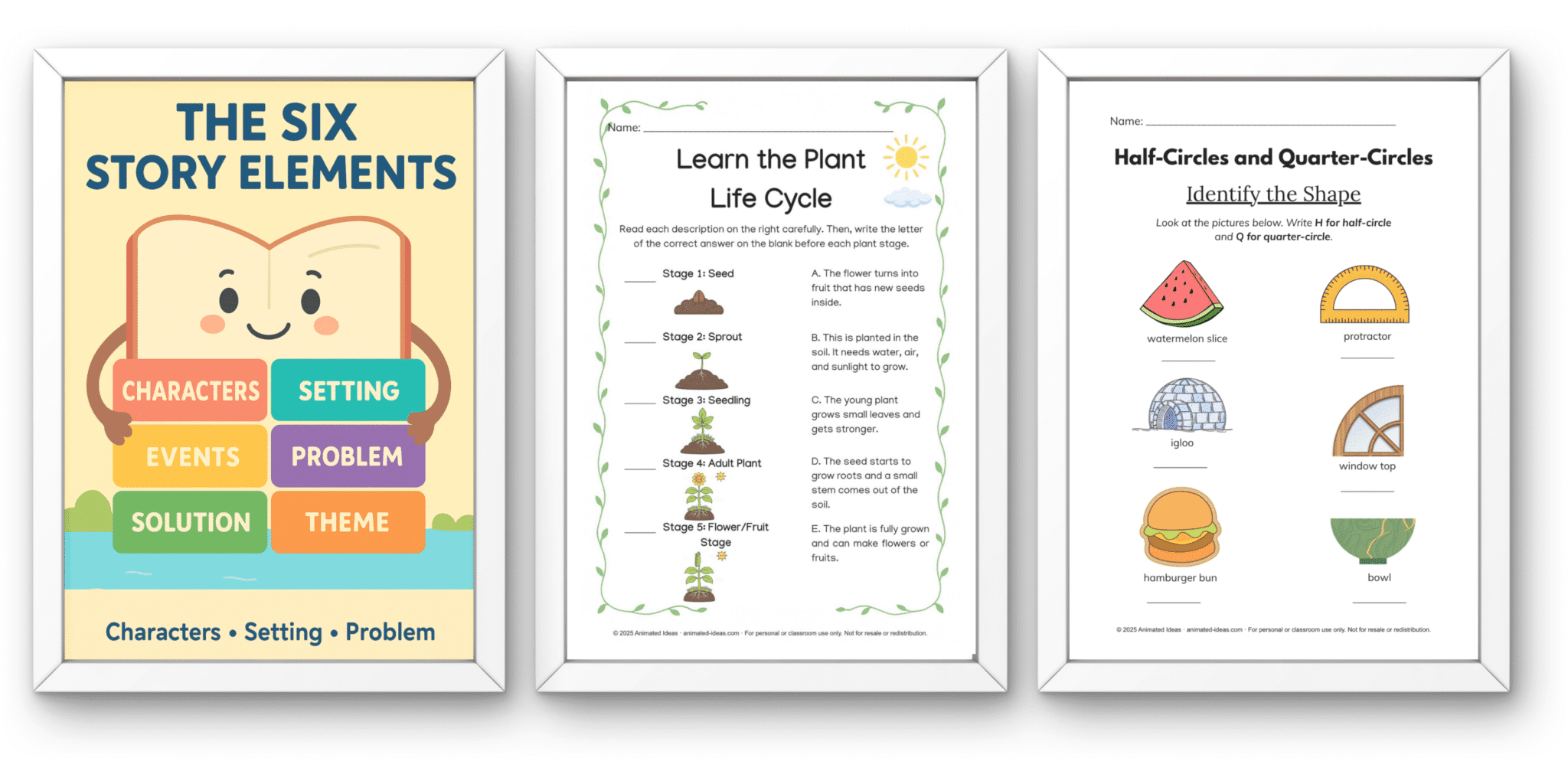 2nd Grade Worksheets - Animated Ideas