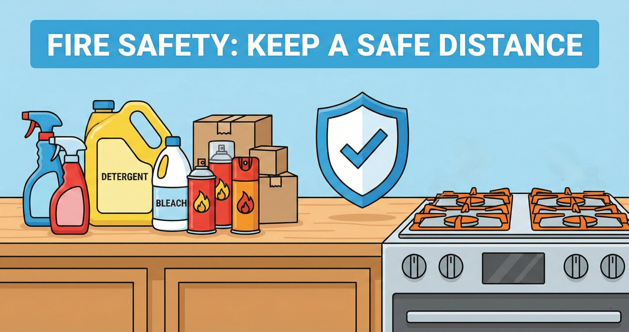 Flammable Materials and Fire Safety - Animated Ideas