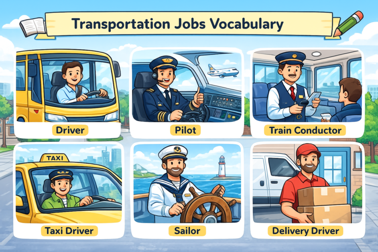 Jobs and Occupations Vocabulary - Animated Ideas