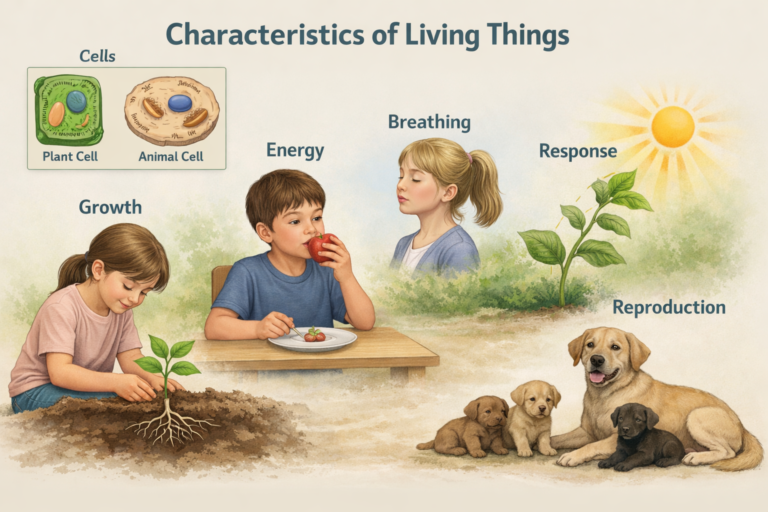 Characteristics of Living Things - Animated Ideas
